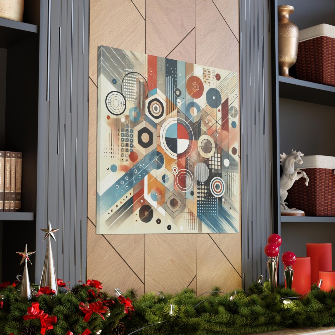 Module Canvas Wrap/ Modern Art/ Wall Art/ Canvas Print/ Ai-generated - Etsy