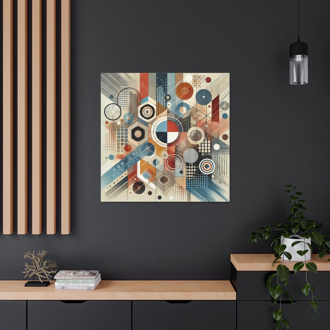 Module Canvas Wrap/ Modern Art/ Wall Art/ Canvas Print/ Ai-generated - Etsy