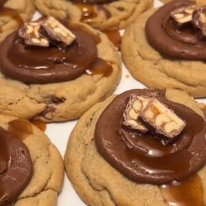 Snickers Chocolate Cookies - Etsy