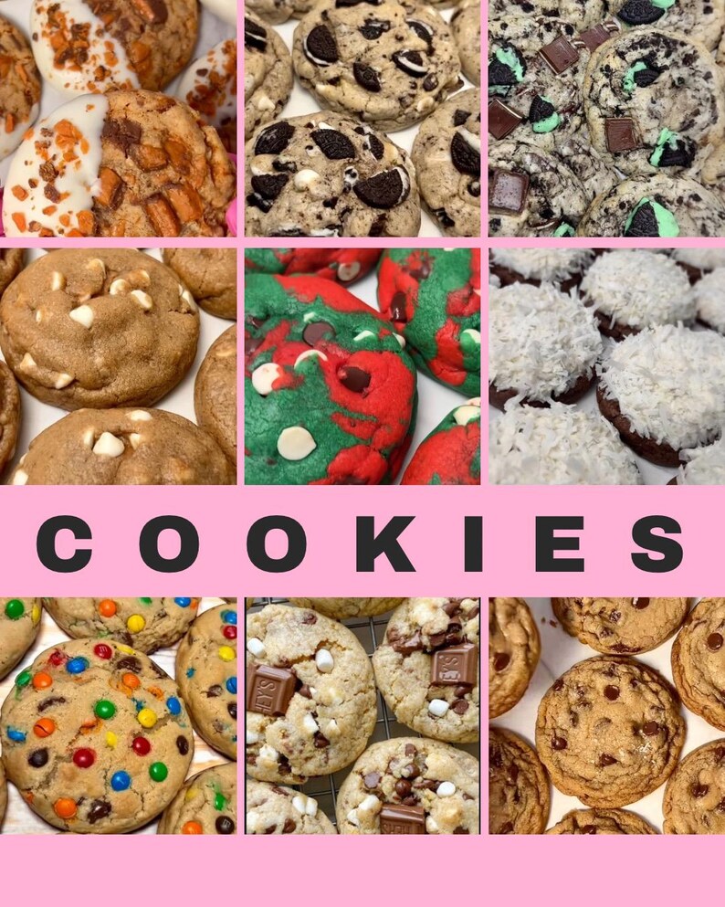 Signature Cookie Collection - (6 ) Cookie Flavors - Etsy