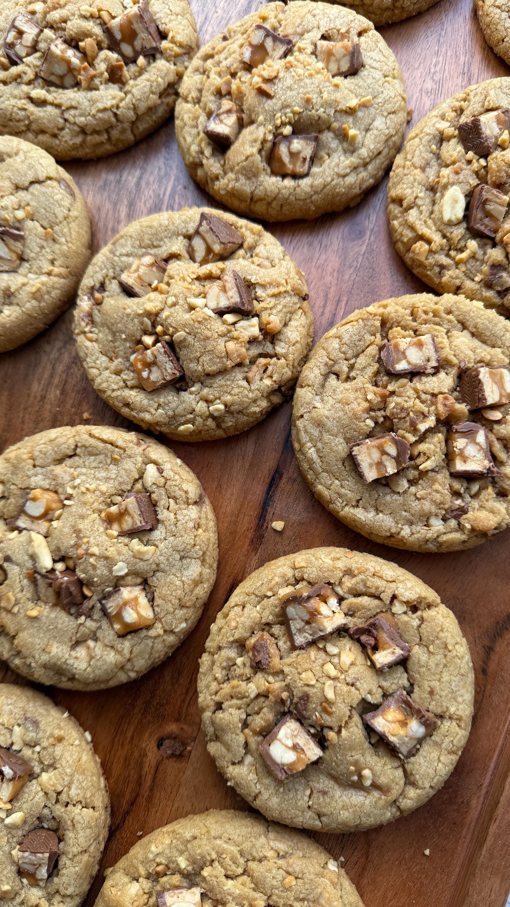 Snickers Chocolate Cookies - Etsy