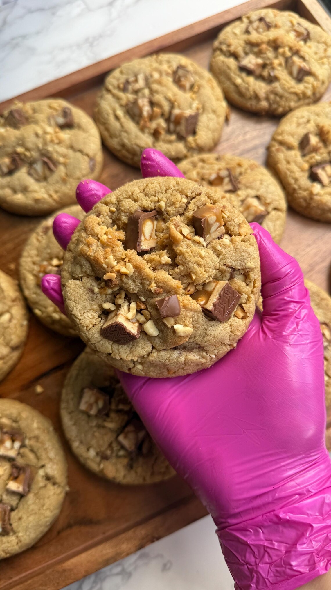 Snickers Chocolate Cookies - Etsy