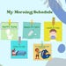 Children's Morning Schedule, Printable Routine Board for Girls and Boys ...