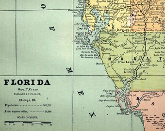 1922 Antique Map of the Port of Corumba Brazil Brazil | Etsy