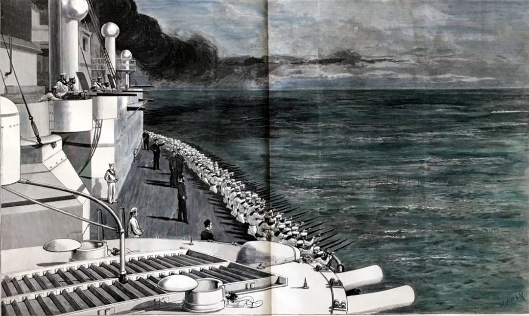 1888 Naval History Engraving – Torpedo Boat, Hand-colored - Etsy