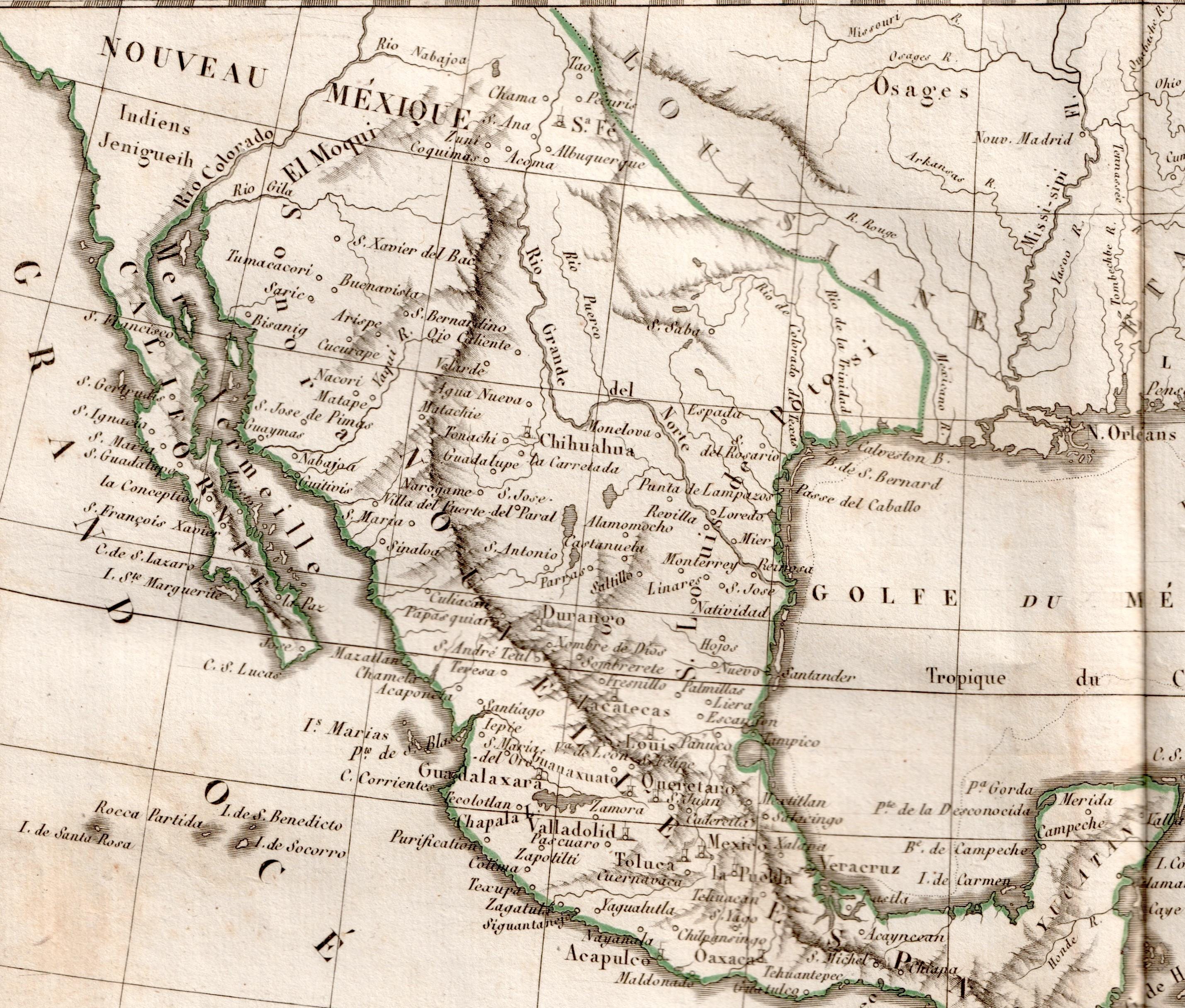 New Spain - Mexico - Gulf Coast - Texas - Louisiana - Mississippi ...