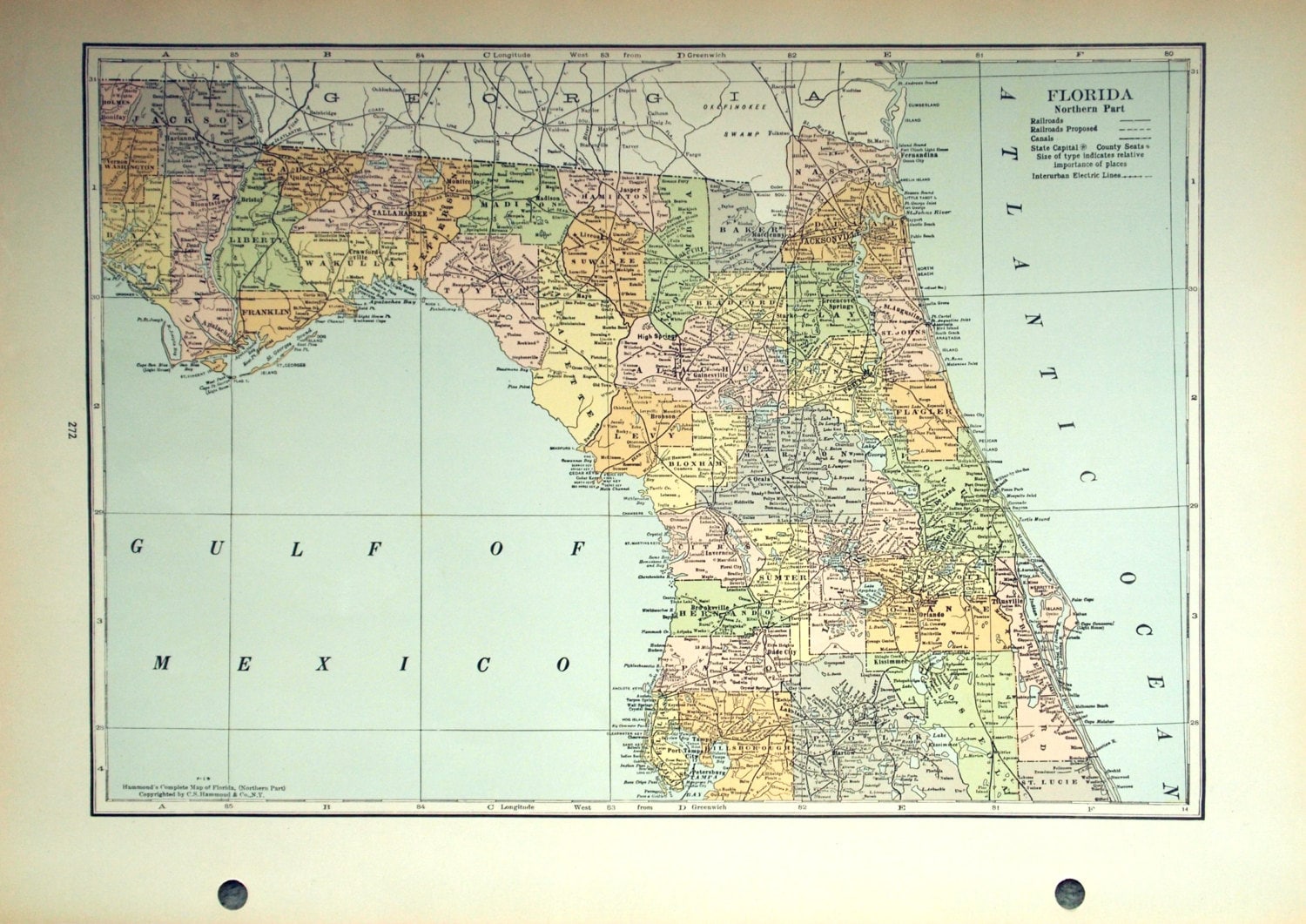 Map Of Northern Florida Valdosta