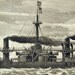 1878 Large English Antique Engraving of an Italian Warship - Etsy