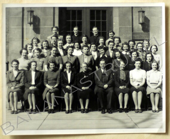 1940s to 1950s Vintage Large Photograph. University of Toronto | Etsy