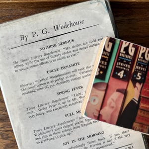 1951 PG Wodehouse / the Old Reliable / First Edition / Vintage Original ...
