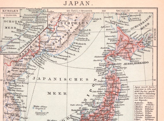 Kuril Island Map