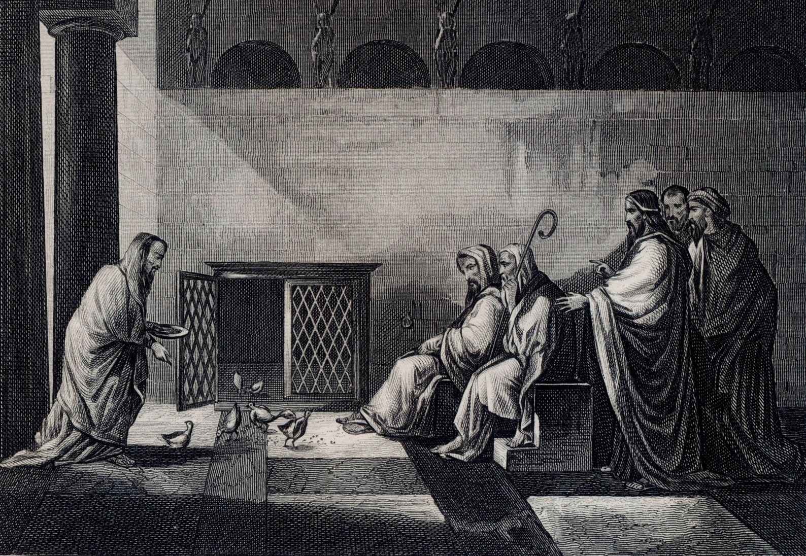 1852 Antique Print of Augurs and Greek and Roman Mythology | Etsy