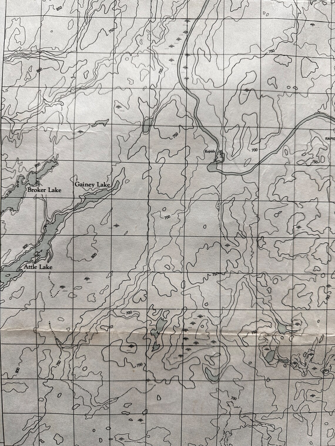 1957 Map of Delamere, Ontario. Where Do You Cottage Series. - Lake ...