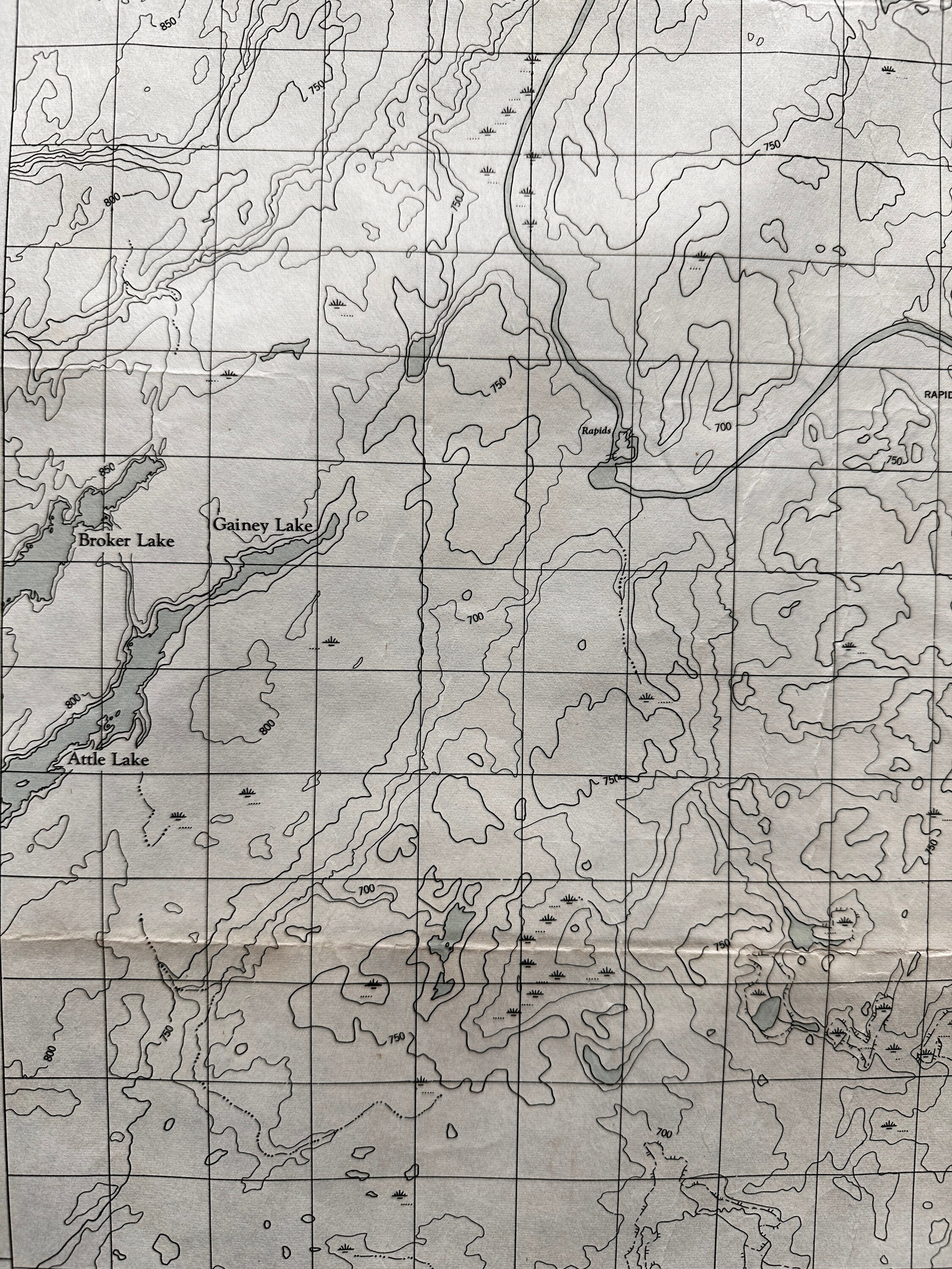 1957 Map of Delamere, Ontario. Where Do You Cottage Series. - Lake ...