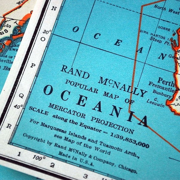 Map of Philippines and Australia - Etsy Australia