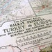 1902 Century Atlas Vintage Map of Turkey in Europe. Antique Turkey Map ...
