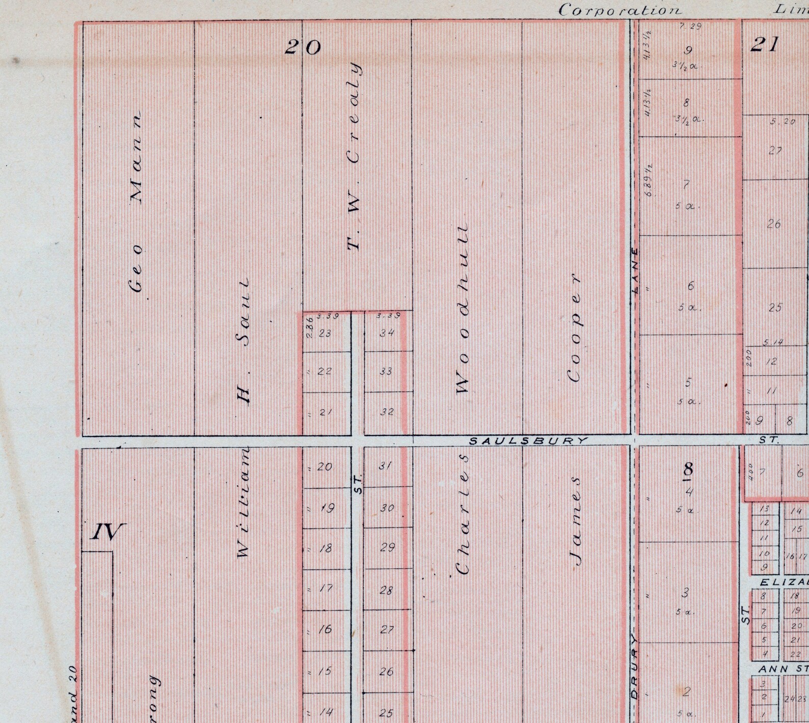 1878 Large Rare Vintage Map of Strathroy Middlesex County | Etsy