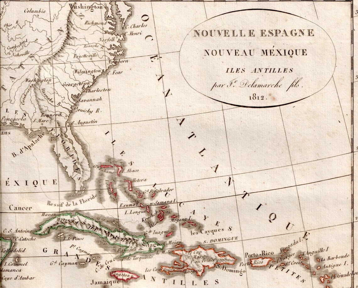 New Spain - Mexico - Gulf Coast - Texas - Louisiana - Mississippi ...