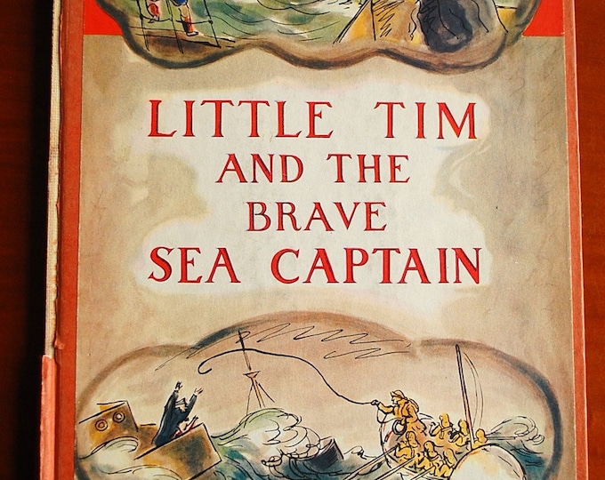 1936 Rare FIRST EDITION Children's Book. Little Tim and the Brave Sea ...