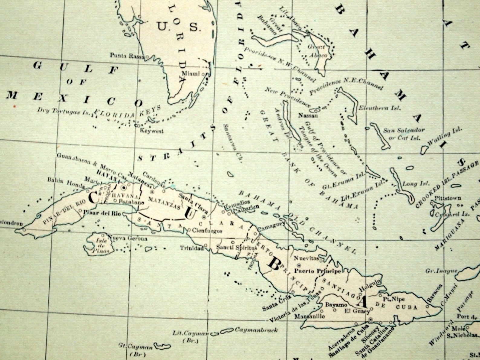 Antique Map of Hawaii Samoa the Philippines and West Indies | Etsy