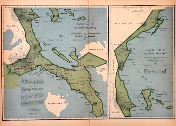 Map Of Quezon Province Philippines