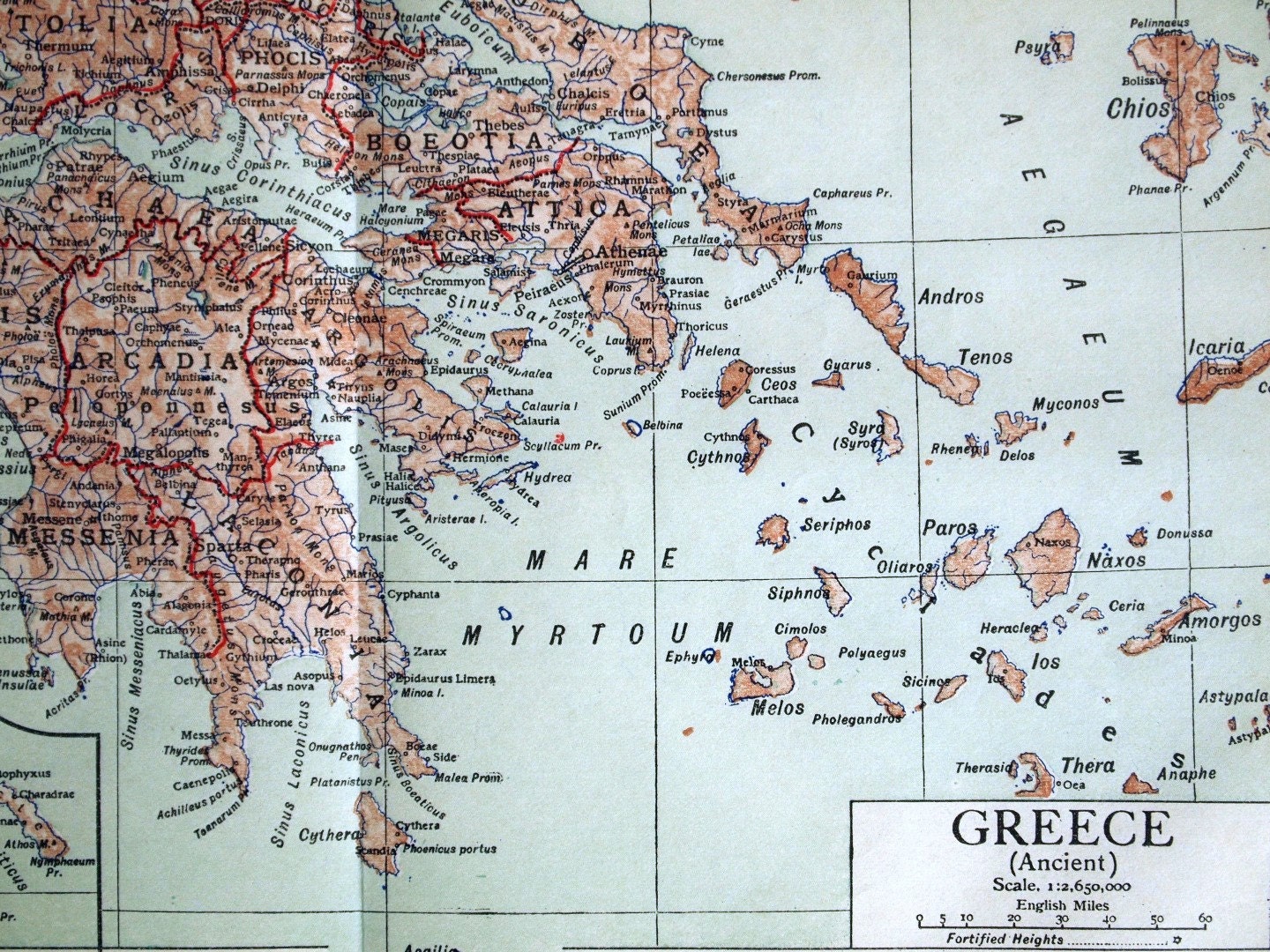 Plataea Greece Map
