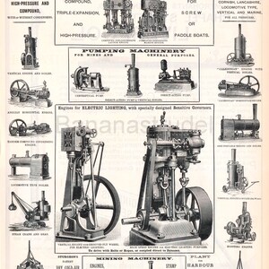 1889 Rare Antique Advertisement for Engines and Boilers - Shanks's ...