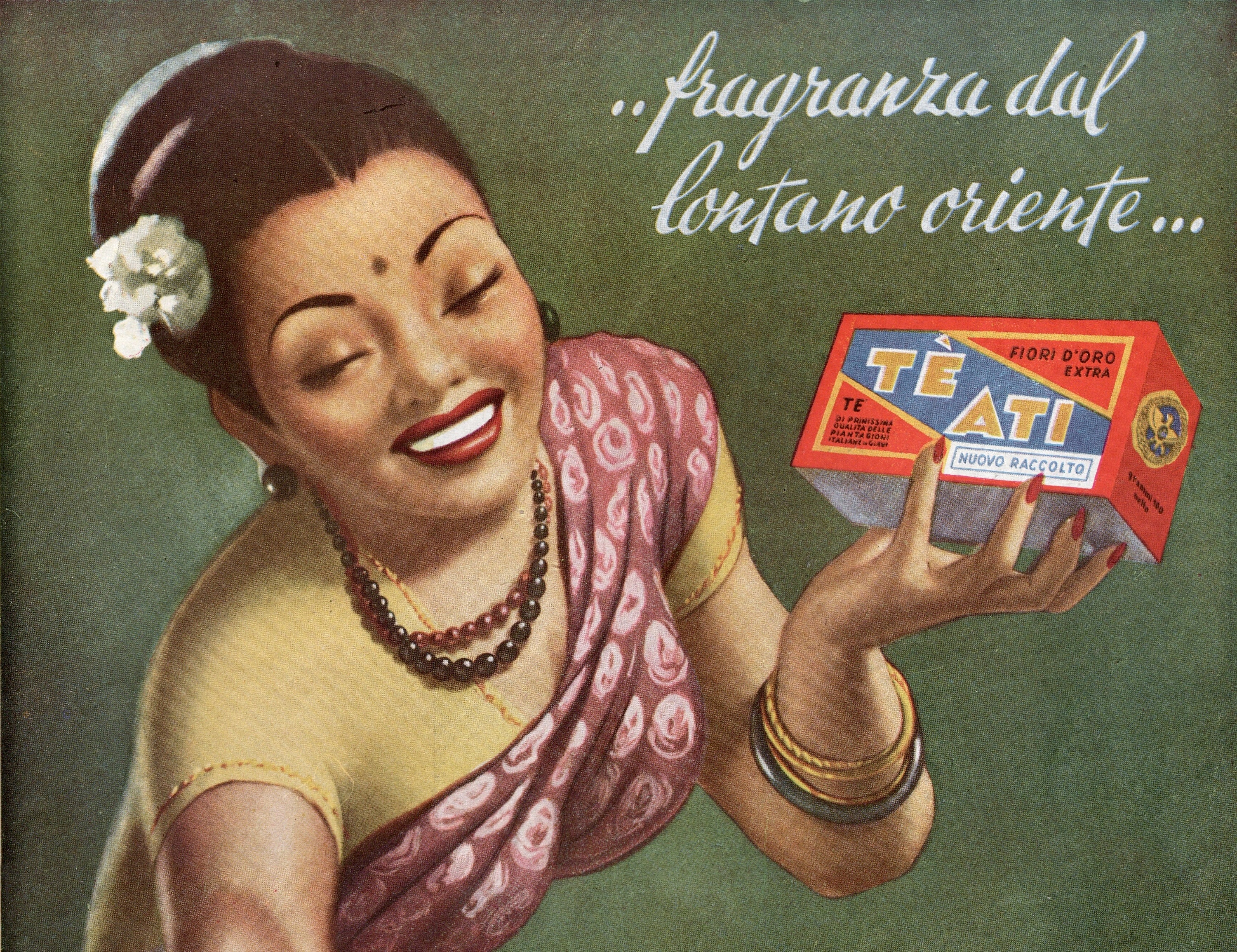 1955 Vintage Italian Tea Advertising for Teati Te’ Ati – Retro 1950s ...