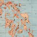 Philippines Minerals Map - RARE Large Vintage 1959 Map - Etsy UK