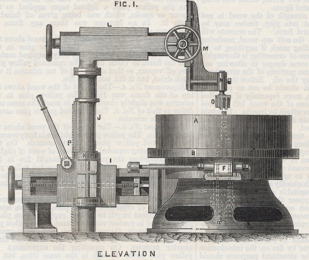 Antique Print of Whittaker's Wheel-moulding Machine - December 27, 1878 ...