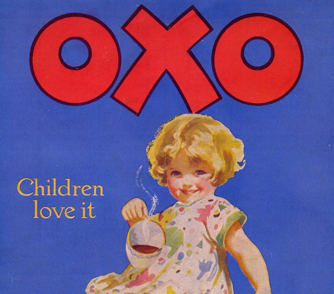 Vintage Ad for OXO Stock Cubes - From 1937 - Etsy
