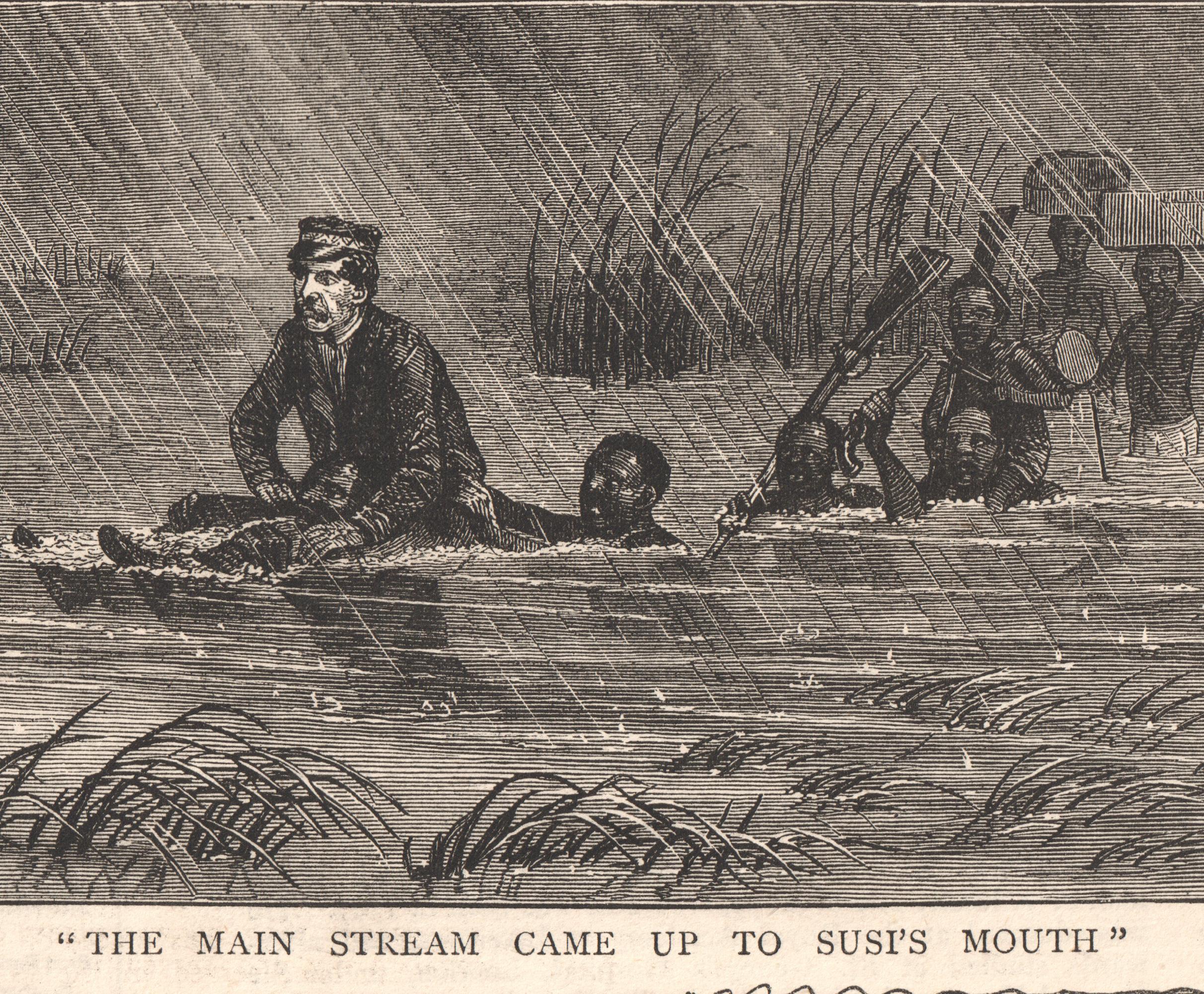Antique Newspaper Page on Explorer David Livingstone - December 19 ...