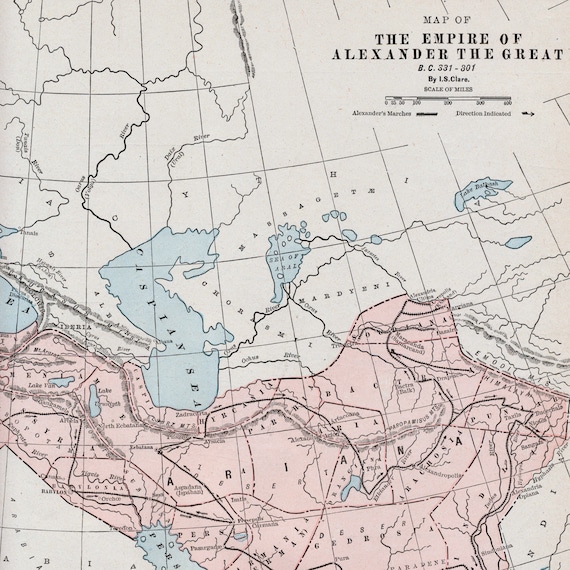 Alexander The Great Empire Map United States Map