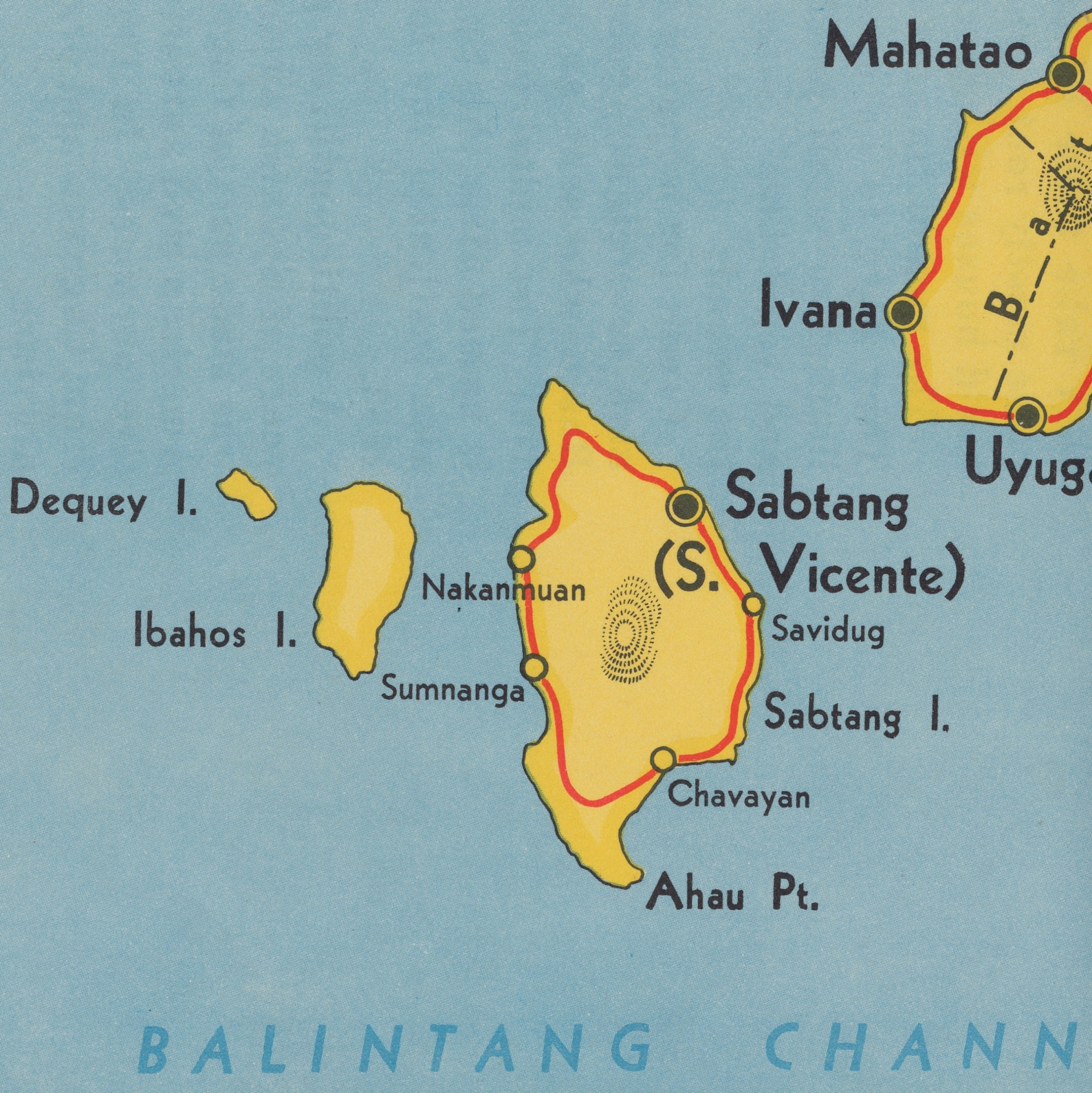 Batanes, Philippines - RARE Large Vintage 1959 Map - Basco - Itbayat - Etsy