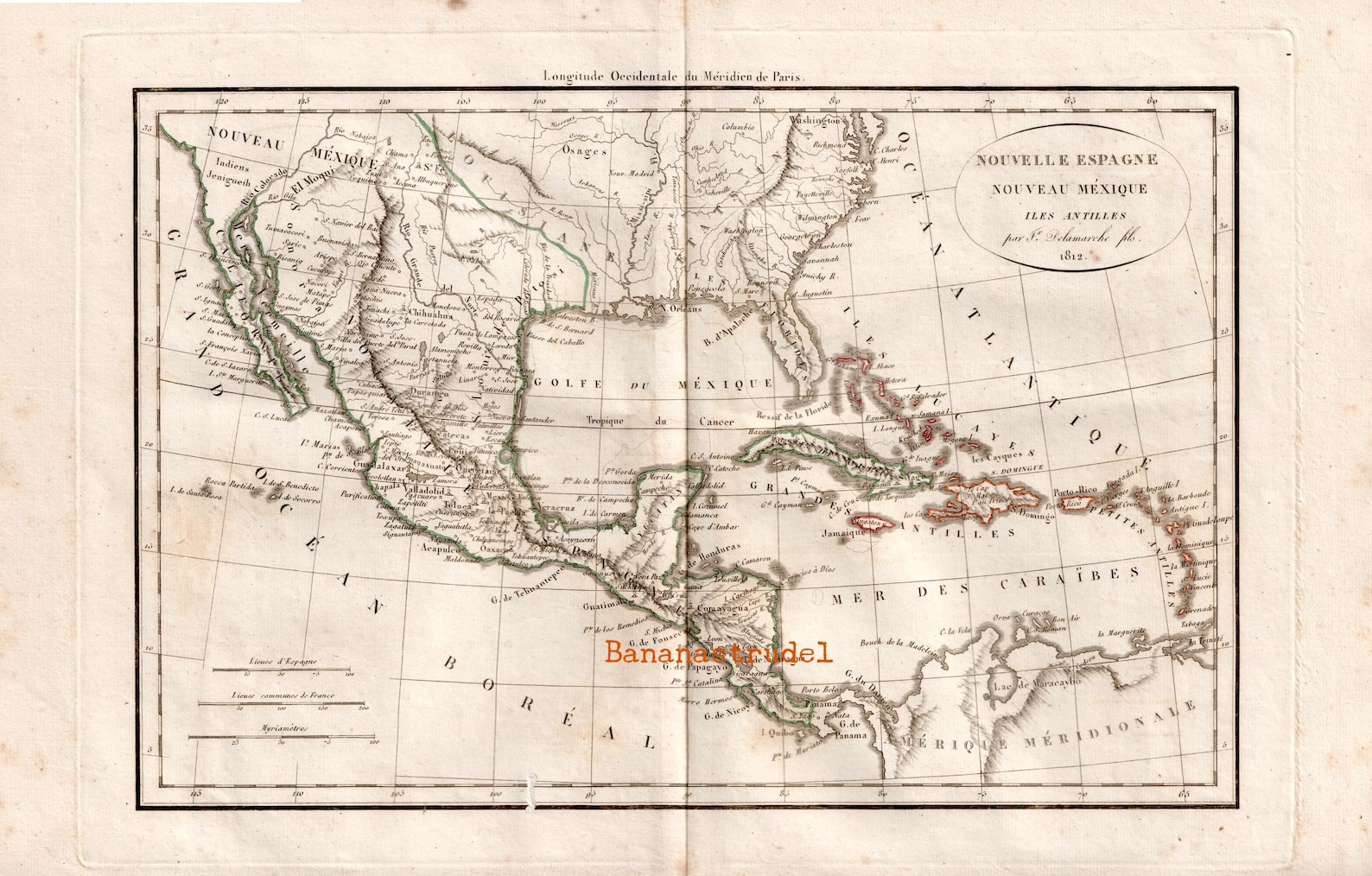 New Spain - Mexico - Gulf Coast - Texas - Louisiana - Mississippi ...
