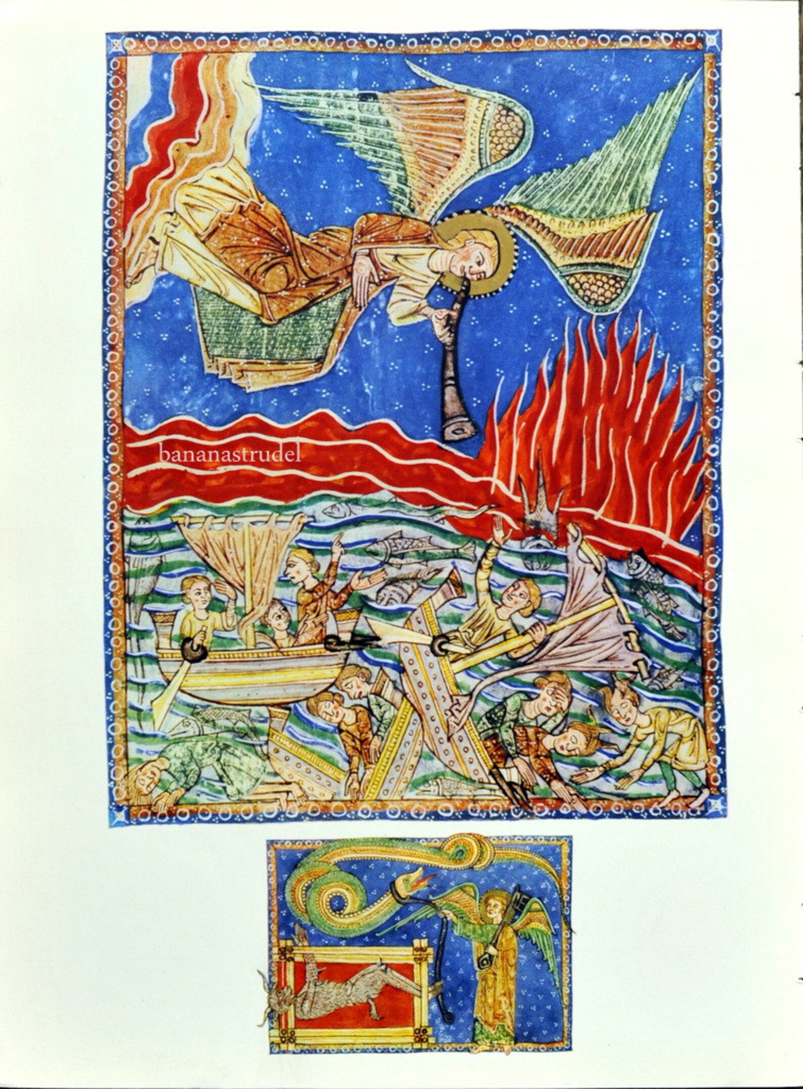 1938 Rare Original Colour and Gilt Heliogravure From Verve. the ...