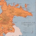 Camarines Sur, Philippines - RARE Large Vintage 1959 Map - Naga City ...