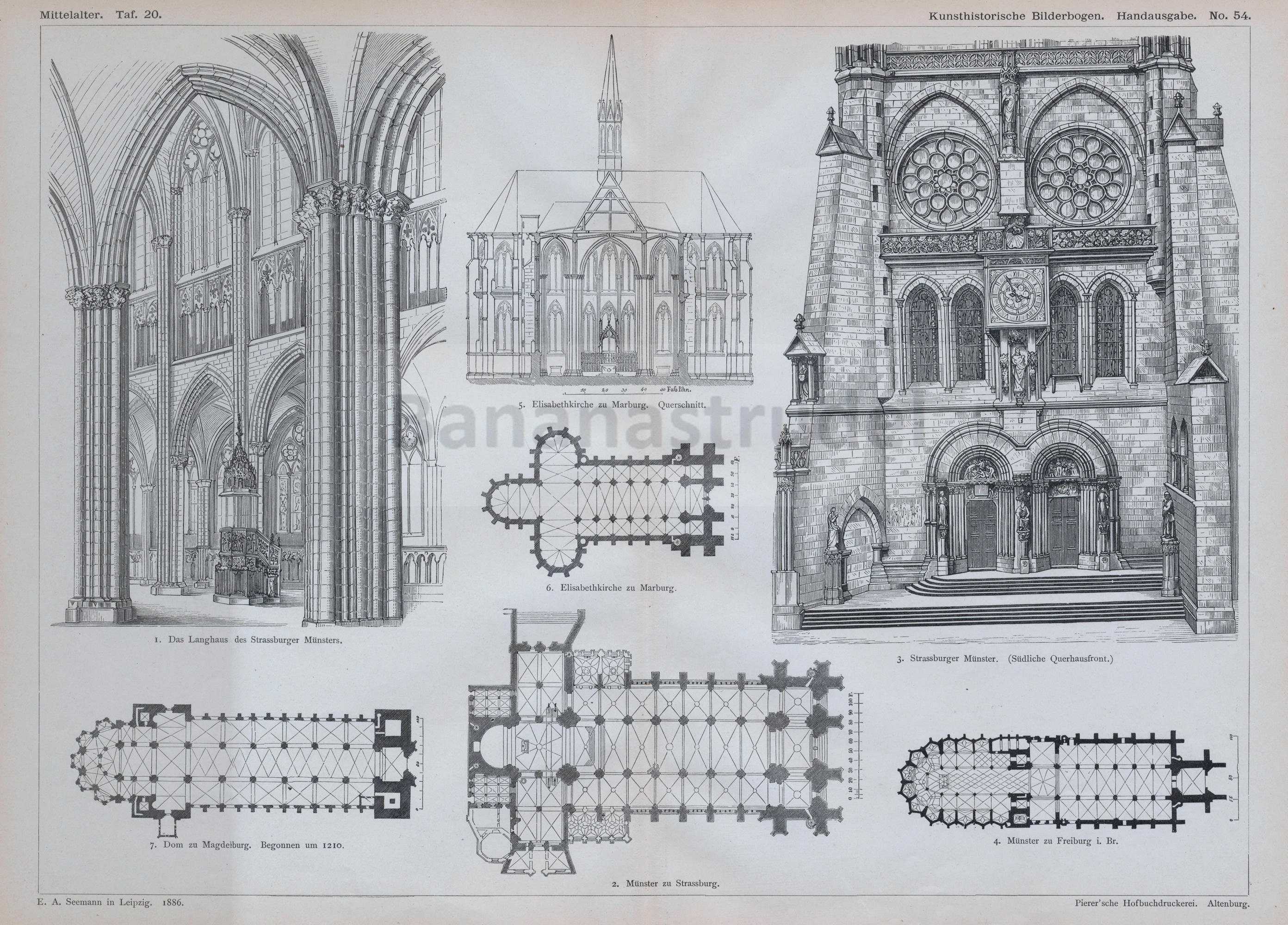 Medieval Architecture Drawing
