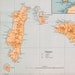 1900 Rare Antique Map of Romblon, Philippines Sibuyan Tablas Simara ...