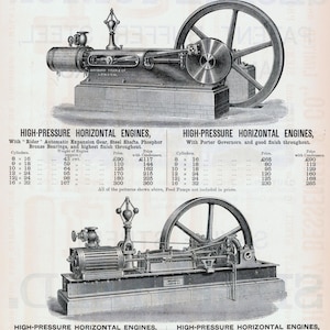 Rare Antique Advertisement for Steam Engines From Hayward Tyler & Co ...