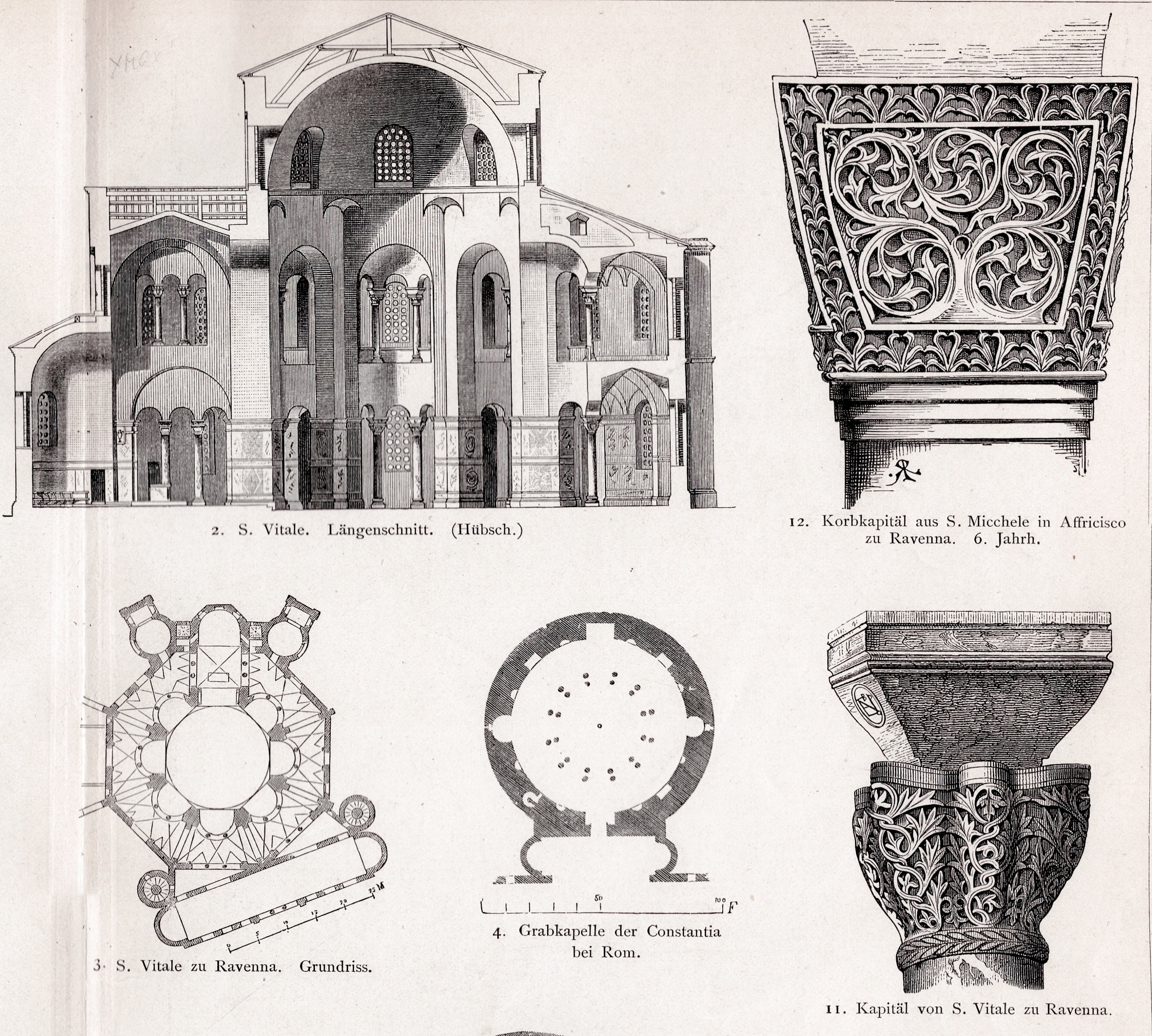 San Vitale Ravenna Drawing