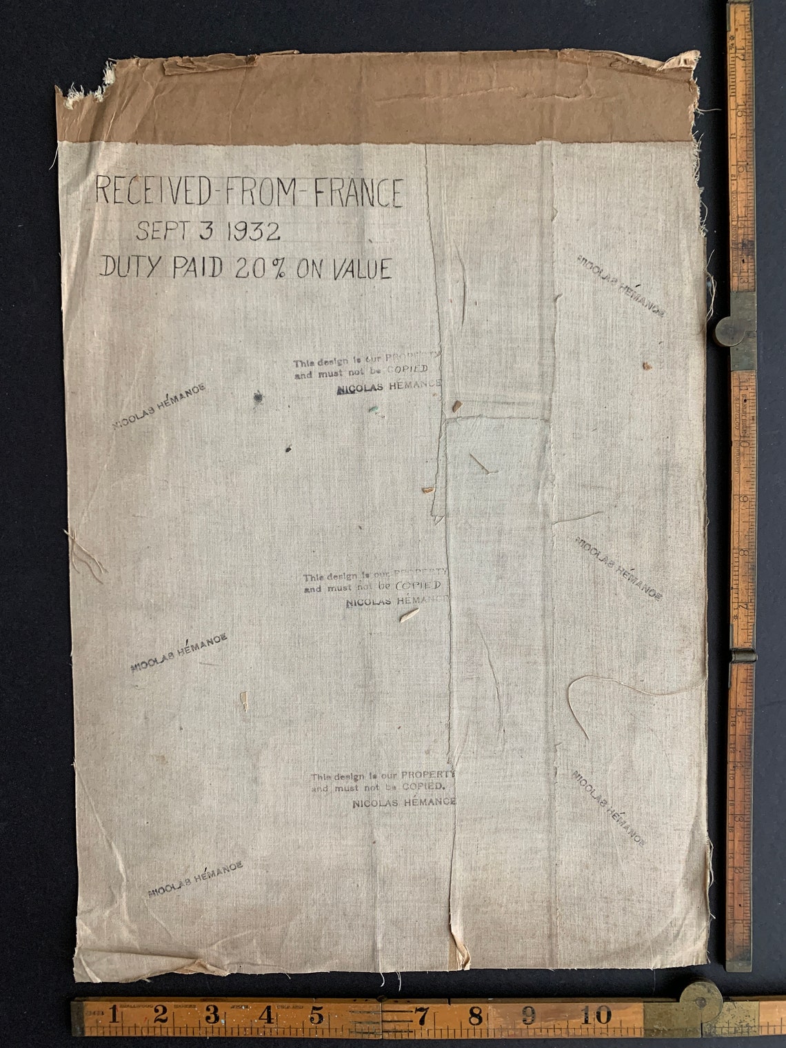 Rare 1930s Original Ornate Hand Drawing and - Etsy