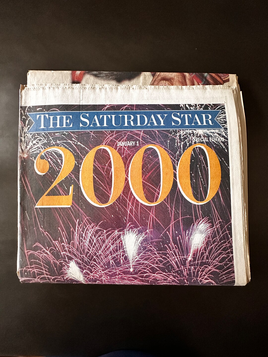 January 1, 2000 Toronto Star Newspaper Special Millennium Edition ...