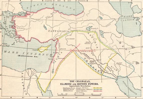 Chaldeans Map
