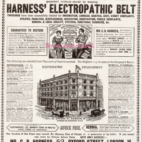 Vintage Medical Ad - Etsy