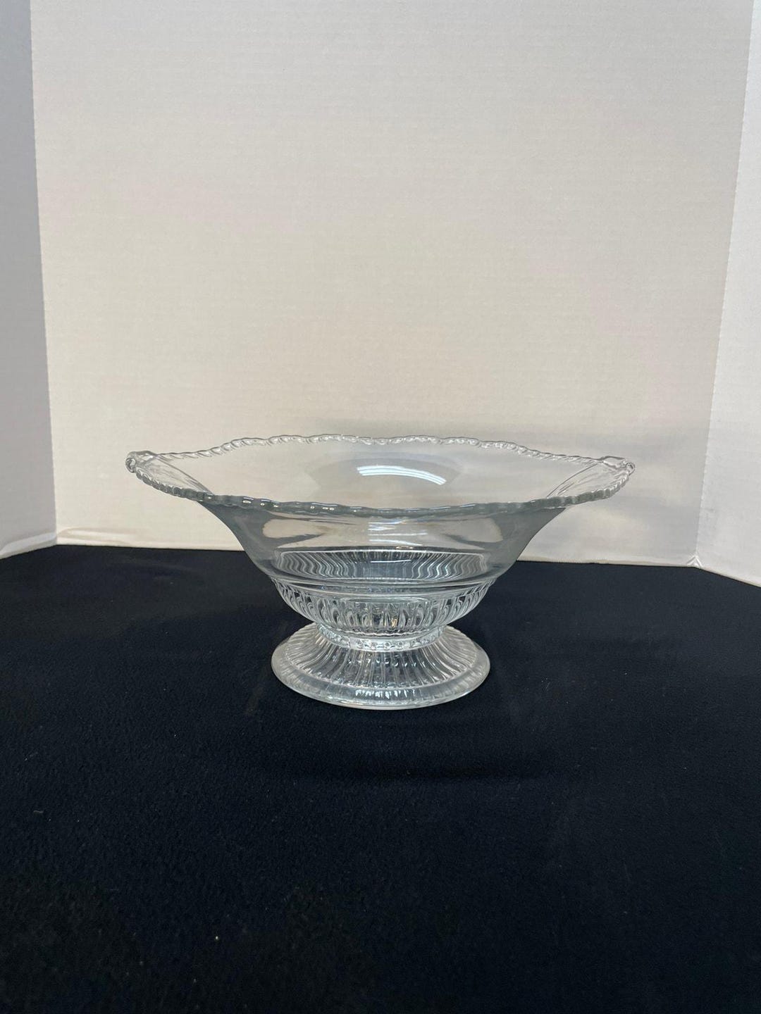 VINTAGE Compote Bowl by CAMBRIDGE GLASS Co. - Etsy