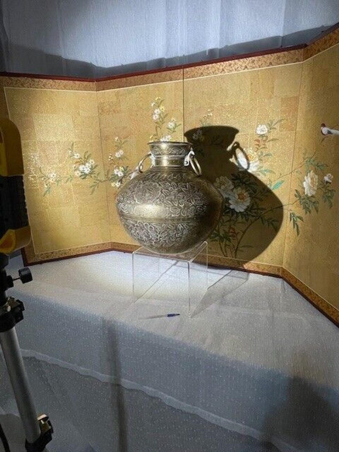 Very Large Antique Brass Water Pot - Etsy