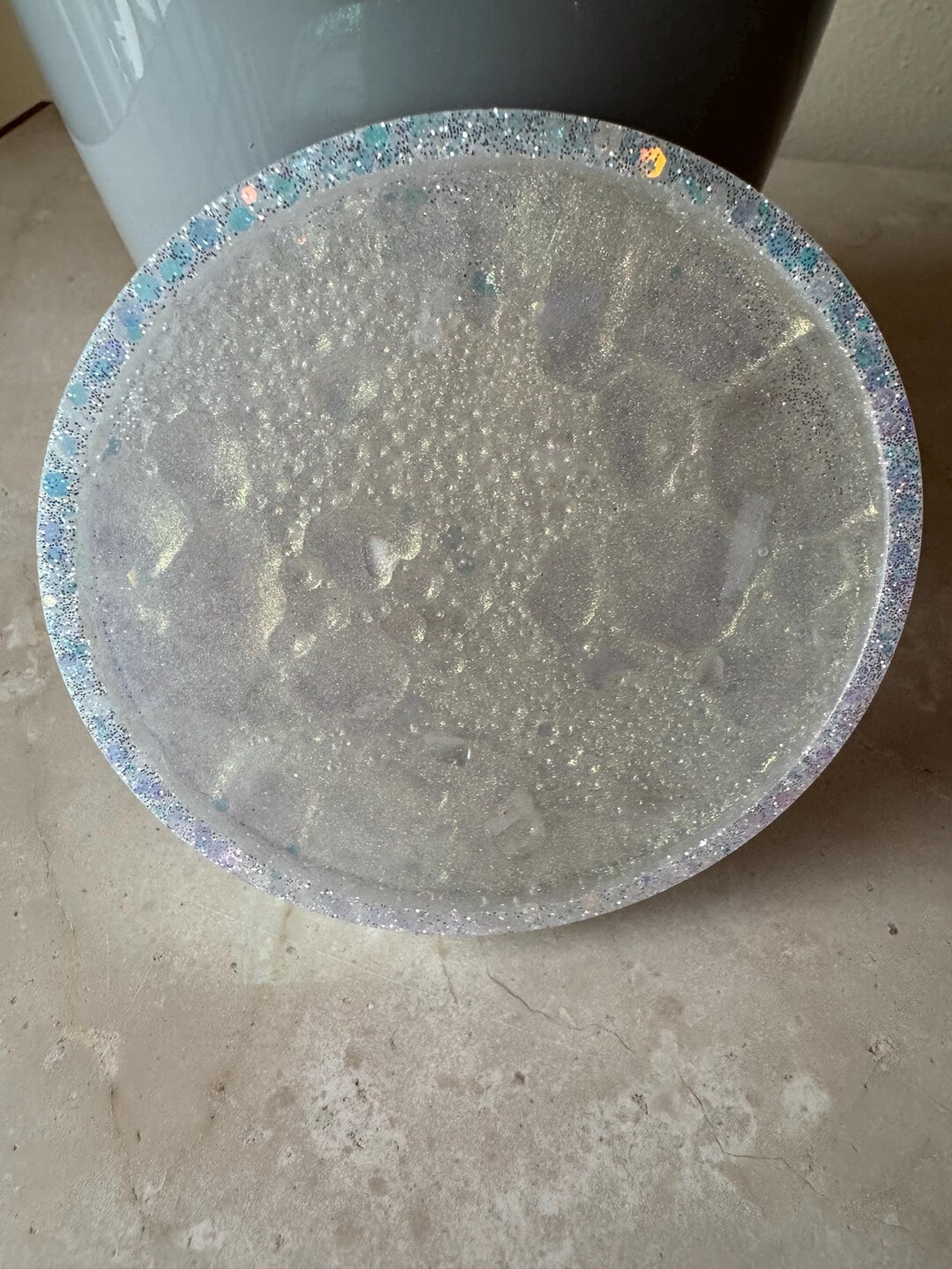 Pearl Dragon Orgonite Coaster - Etsy