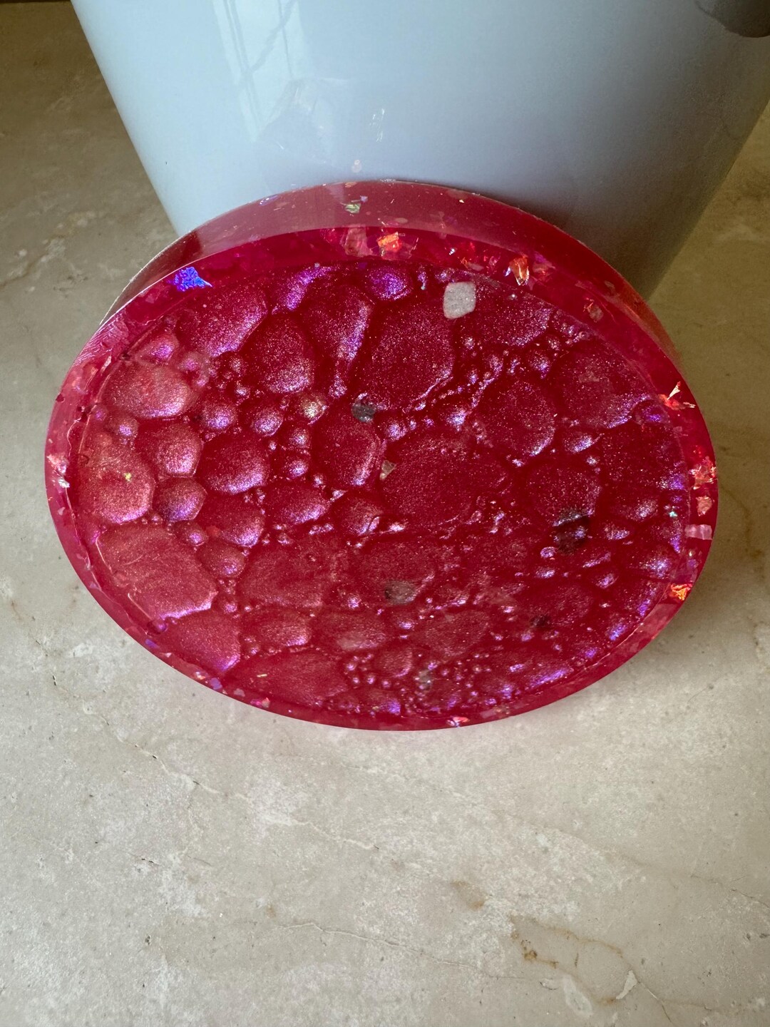 Spirit Dragon Orgonite Coaster - Etsy