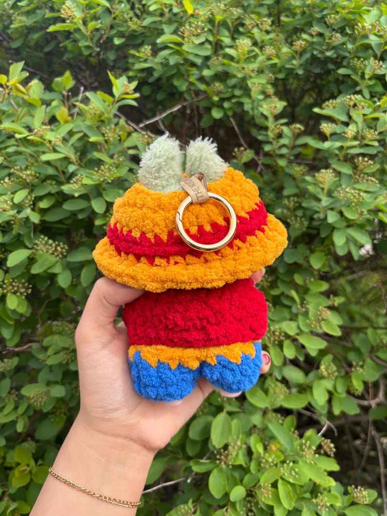 Labubu Monkey D Luffy Crochet Outfit / Labubu Clothes / Labubu One ...